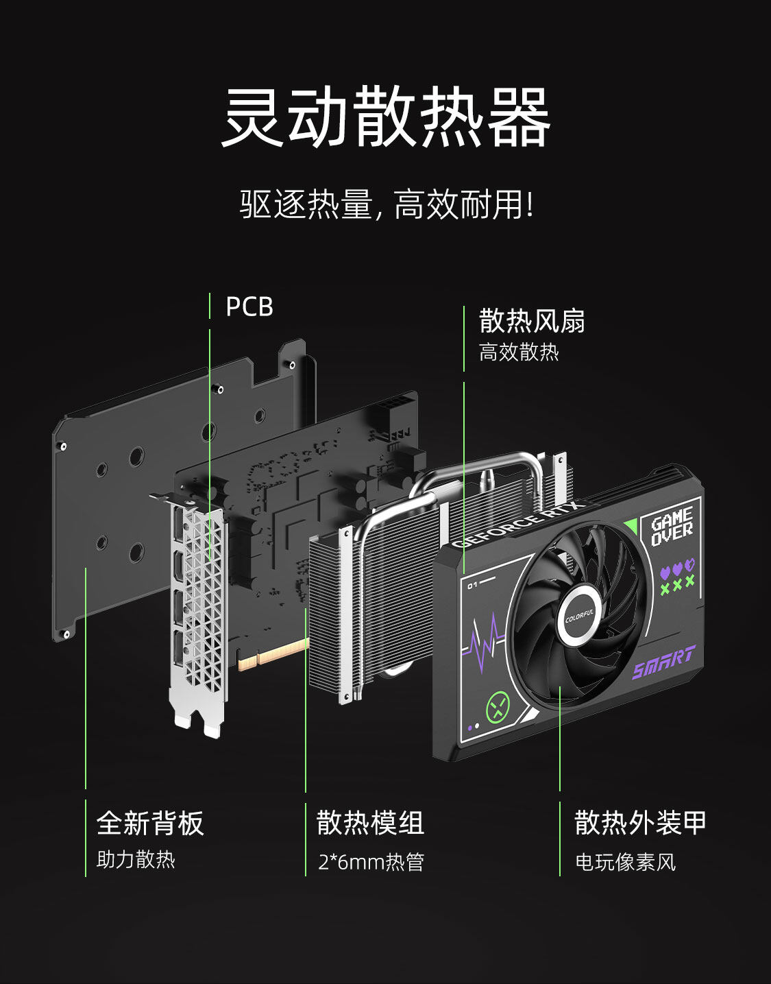 七彩虹官网-产品-Colorful GeForce RTX 4060 灵动mini 8GB