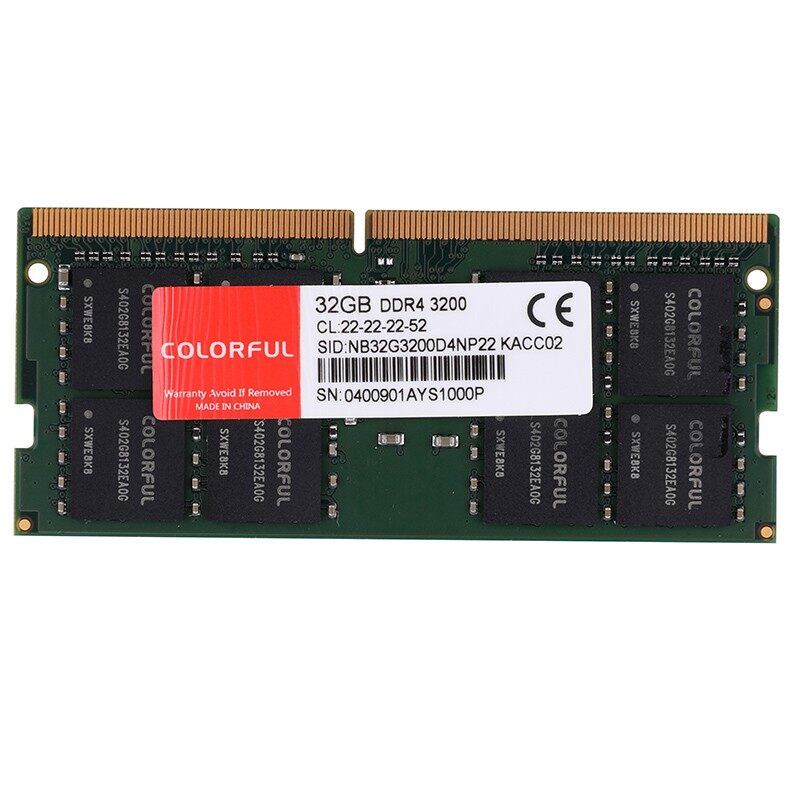 七彩虹官网-产品-Notebook DDR4 32G 3200